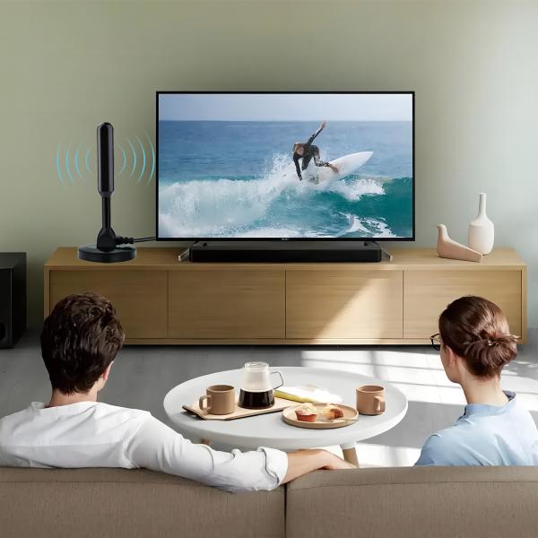 Quality High Definition Digital DVB-T/DVB-T Antenna with 25DBI Freeview Indoor USB for sale