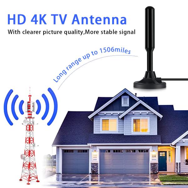 Quality High Quality DVB-T2 Outdoor TV Antenna Digital Indoor TV Signal Booster with for sale