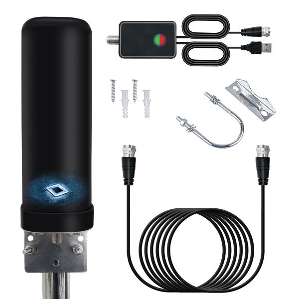 Quality 470 862mhz Frequency Range Digital TV Antenna Definition TV Booster and Receiver for sale