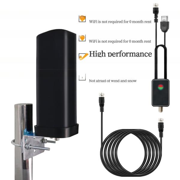 Quality 470 862mhz Frequency Range Digital TV Antenna Definition TV Booster and Receiver for sale
