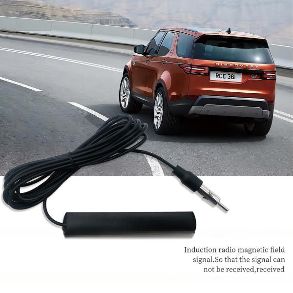 Quality Universal 300CM Black Car Antenna Active AM FM Radio Truck Stereo Antenna with for sale