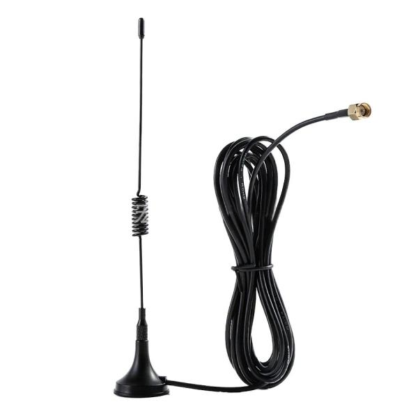 Quality External 3DBI CDMA GSM 3G Magnetic Antenna with 5m RG174 Extension Cord and 50ohm Impedance for sale