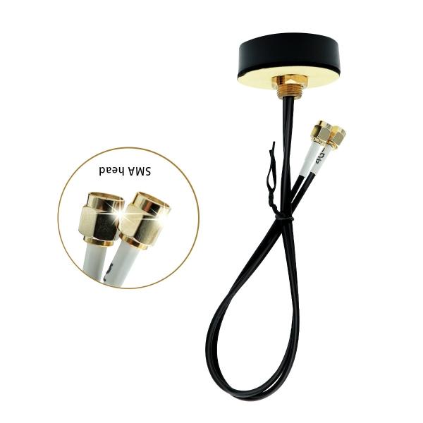 Quality Impedance 50ohm Cable RG174 Pure Copper Waterproof Screw Mount Satellite for sale