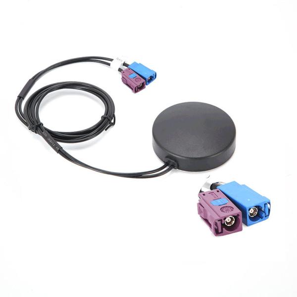 Quality GPS/Beidou+GSM/3G/4G combination antenna for vehicle navigation FAKRA SMB long for sale