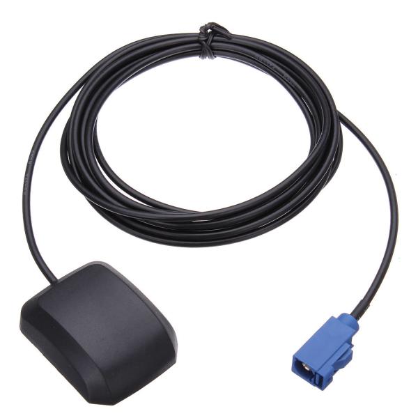 Quality Suitable Design and Black 1575.42MHz Car GPS Navigation Antenna for BMW Audi Mercedes Benz Volkswagen Fakra Interface for sale