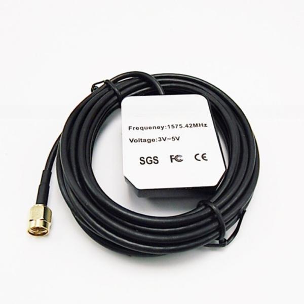 Quality GPS Antenna Car Signal Strengthen GPS Receiver SMA Connector 3 Meters Cable 1575.42MHz Moto Auto GPS Navigation Antenna Base A-D for sale