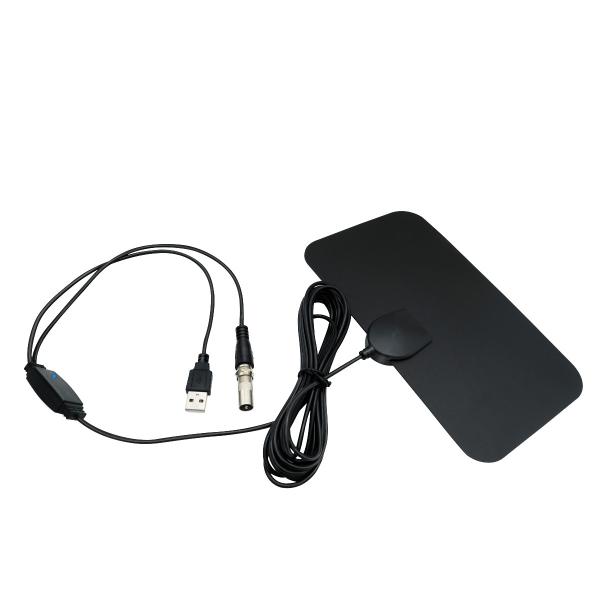 Quality 4K Digital TV Antenna 50 Miles Booster DVB-T Aerial HD Flat Indoor Active 25DBi for sale