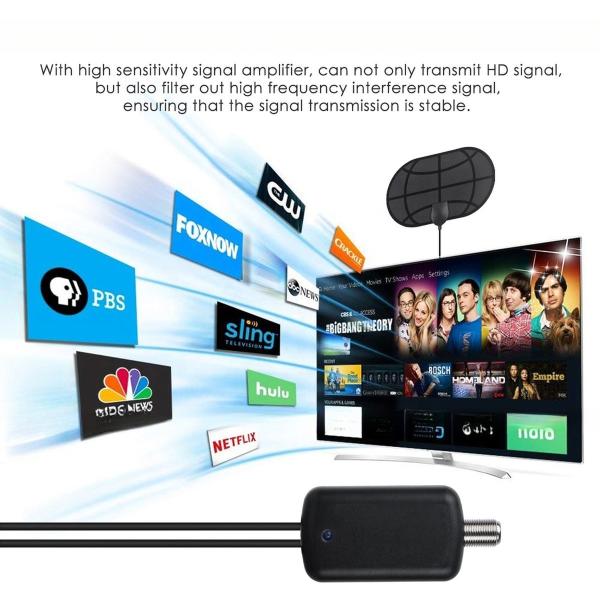 Quality Free Channel Uhf Vhf Active DVB-T Signal Amplifier HDTV Wireless Indoor DTMB Tv for sale
