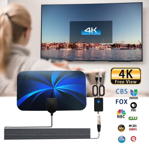 Quality Hot Selling Telecom Antenna TV Digital 1080P 4K Free Channel Digital Indoor HD for sale