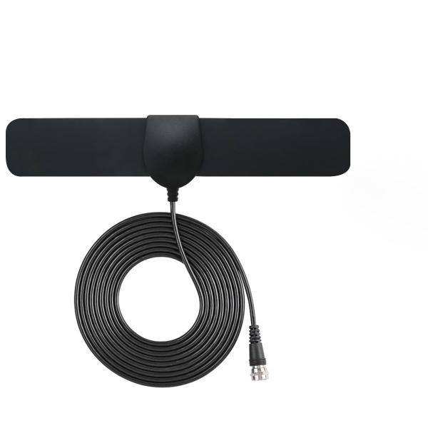 Quality VSWR 1.5 Frequency VHF 174-230mhz/UHF470-862mhz Full HD VHF UHF Digital Indoor TV Antenna with Signal Amplified for sale