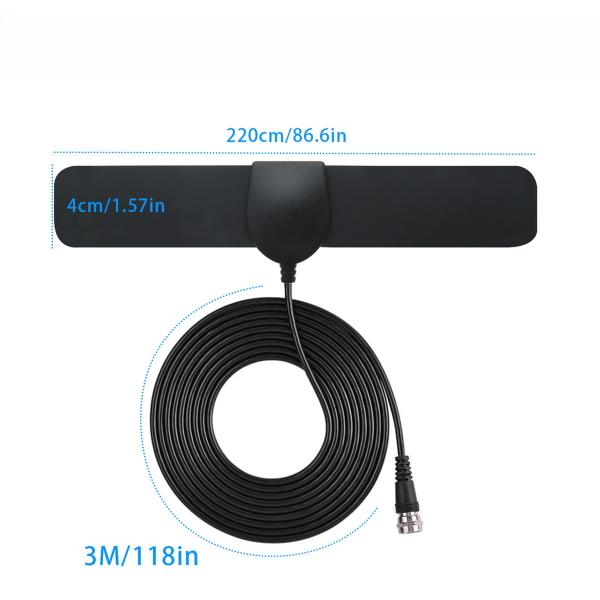 Quality VSWR 1.5 Frequency VHF 174-230mhz/UHF470-862mhz Full HD VHF UHF Digital Indoor for sale