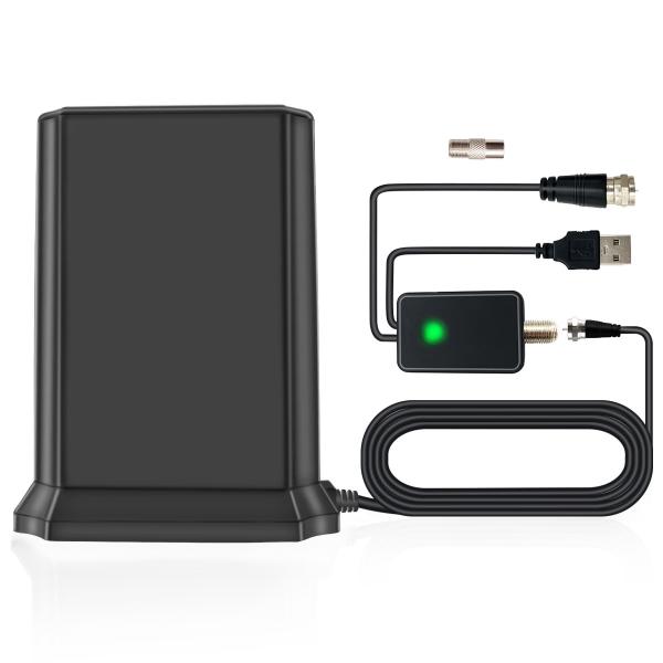 Quality 25dbi High Gain Digital Antenna for Indoor TV HD DTMB HDTV with Amplifier VHF Frequency Range for Outdoor Use for sale