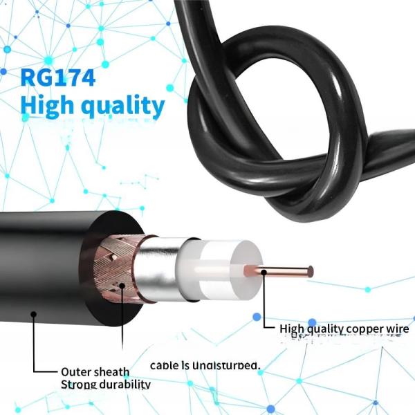 Quality 800-2600MHz 228mm DVB t T2 Paddle Aerial Antenna with Magnetic Base UV Protected for sale