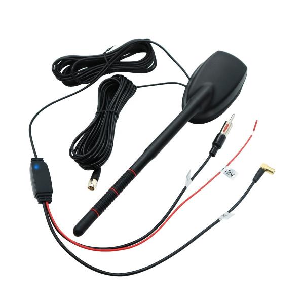 Quality 2024 GPS Car Antenna Radio Amplifier active gain amplification vehicle antenna for sale