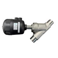 China Sanitary Pneumatic Angle Seat Valve for sale