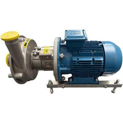 China Horizontal  Heating Cooling Module Anti Rust River Water Mixing Shear Pump for sale