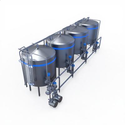 China Fixed CIP Cleaning System Industrial Beverage Cip Tank Equipment Brewery for sale