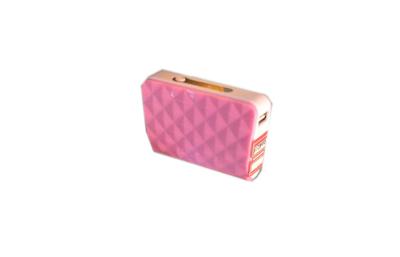 Cina Portatile 5V della Banca di potere di rosa 18650 4400mAh USB con la torcia principale per Samsung S3/S4 in vendita