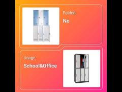 Metal 6 Door Employee Lockers for Office Gym Staff