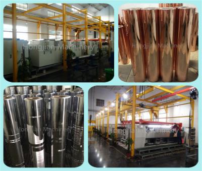 China Fully Automatic Plating Line for Gravure Cylinder Making Equipment Automated Line Galvanic Electroplating Tanks for sale