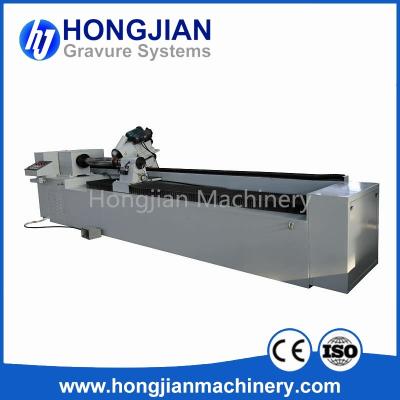China DM Grinding Machine Brushing Machine for Embossing Cylinder Making Embossing Roller Laser Etching Process Brush Rotation for sale