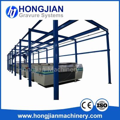 China Automatic Gravure Cylinder Production Line Galvanic Plating Bath Plating Tank Plating Machine Electroplating Plant for sale