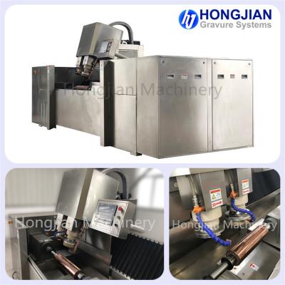 China Stone Polishing Grinding Machine for Gravure Printing Plate Making Copper Plated Gravure Cylinder Finishing Machine for sale