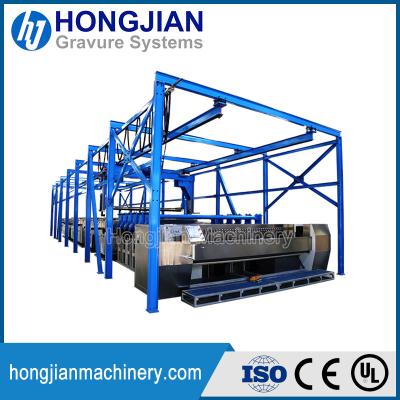 China Full Automatic Electroplating Line for Gravure Cylinder Plating Line Nickel Copper Chrome Plating Machine Plating Tanks for sale
