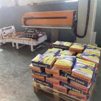China Single Column Rotary Palletizer High Speed Bag Palletizing Machine for sale