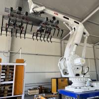 China Bag Carton Box Robotic Palletizer Machine Pallet Stacking Machine for sale