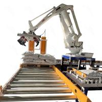 China 250Kg 180Kg Automatic Robot Palletizing System With Repeatability 0.1mm for sale