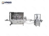 China Servo Motor Piston Driven Automatic Bottle Filling Machine for sale