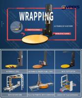 China 2000kgs Load Pallet Wrapper Lantech Cello Wrapping Machine For Stable Packaging for sale