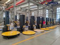 China 2000kgs Load Pallet Wrapper Lantech Cello Wrapping Machine For Stable Packaging for sale