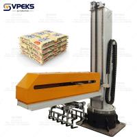China High Level Vertical Column Low Level Palletizer Robotic Bag Palletizer for sale
