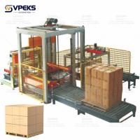 China Automatic Box Robot Palletizer Corrugated Cartons Robot Palletizing System Machine for sale