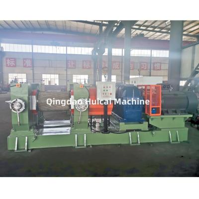 China 560x1000mm Grooved Roller Rubber Crusher Machine for Production for sale
