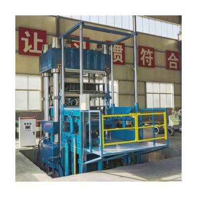 中国 10 MN 固形タイヤプレート製造工場用ゴムバルカリザー 販売のため
