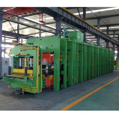 China Fabricação Máquina de Fabricação de Cinturão Transportador de Borracha Prensa Hidráulica com aquecimento a vapor de óleo à venda