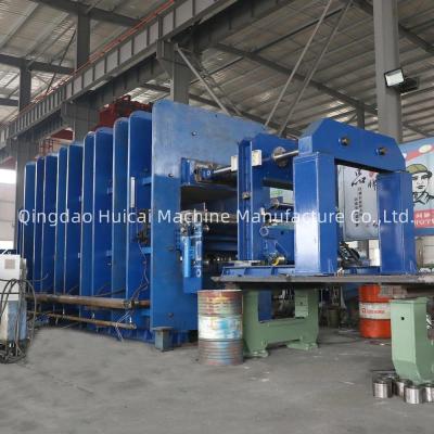 China Fabricação Máquina de Fabricação de Cinturão Transportador de Borracha Prensa Hidráulica com aquecimento a vapor de óleo à venda