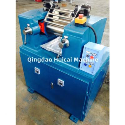 Cina 1-2 kg Capacità di alimentazione composta XK-160 Mini Mill di miscelazione della gomma Laboratorio riscaldato Due Roll Mill in vendita