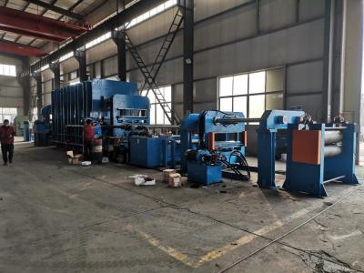 中国 製造工場におけるコンベヤーベルト用高温プレス用380Vゴム液圧固化プレス 販売のため