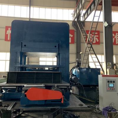 China Rubber Compression Moulding Hydraulic Press with 850mm Plate Clearance and 6.00MN Power for sale