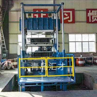Cina 1 Pneumatici di gomma solida macchina idraulica di vulcanizzazione con piastra ad alta pressione in vendita
