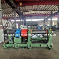 China Blue Green Red Yellow Rubber Mixing Mill Machine with Automatic Control System for sale