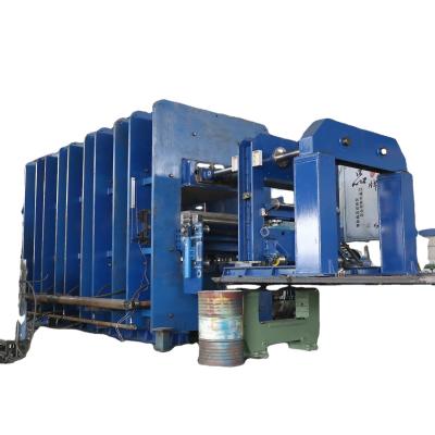 China Pressão de vulcanização automática de cintura transportadora de núcleo de tecido de 75 kW para requisitos do cliente à venda
