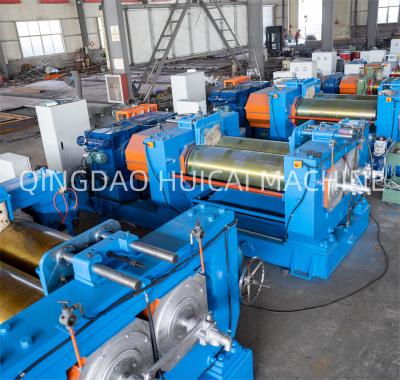 Cina 4400x1850x1760mm Macchina per la miscelazione aperta di gomma a due rotoli con elevato livello di sicurezza in vendita