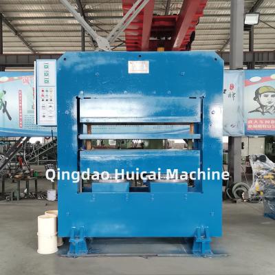 China Vulcanizer Rubber Cushion Making Machine with CE ISO9001 and Plate Clearance mm 400 for sale