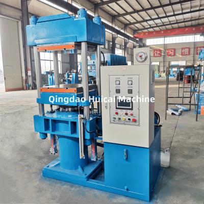 China 2.2 kW hoofdmotorvermogen Automatische rubber hydraulische persmachine 1,00MN Nominaal gietvermogen Te koop
