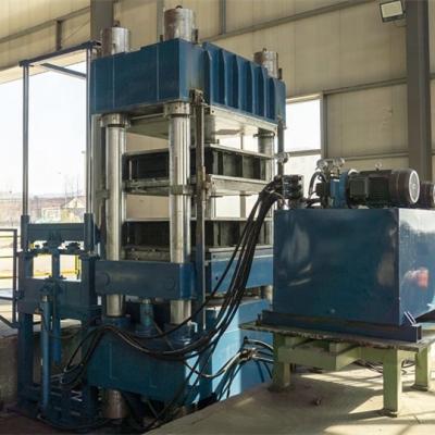 China 75KW Solid Tyre Hydraulic Vulcanizing Press for Hot Pressing to Meet Customer Requirements for sale